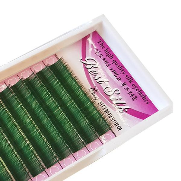 Best Silk Color Green-False Eyelashes Fake Eyelashes Extension ...