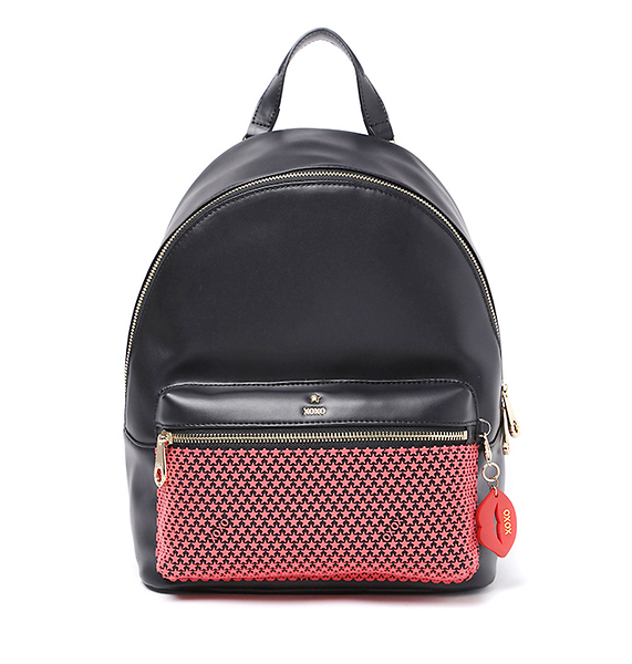 PU leather backpack XOXO BLU backpack square coral - wholesale | Find ...