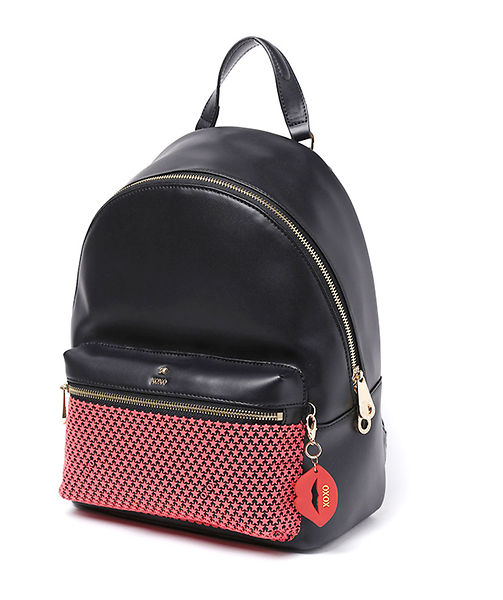 PU leather backpack XOXO BLU backpack square coral - wholesale | Find ...