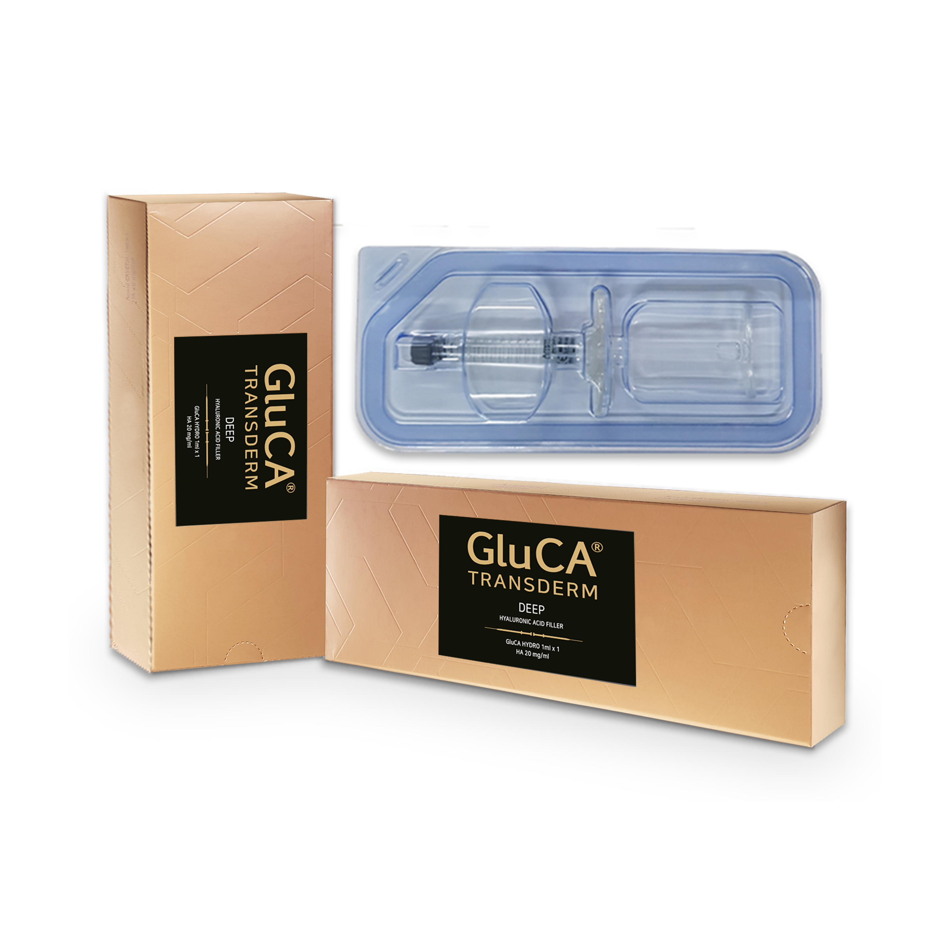 GluCA Transderm HA Filler (3-Piece) - wholesale | Find Korean Filler ...