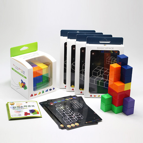 Magnetic Soma Cube & 3-D Puzzle Cards 4 Packs, - wholesale | Find ...
