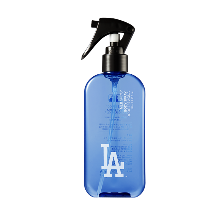 MLB GROO BODY SPRAY DODGERS AQUA - wholesale | Find Korean Body Mists ...