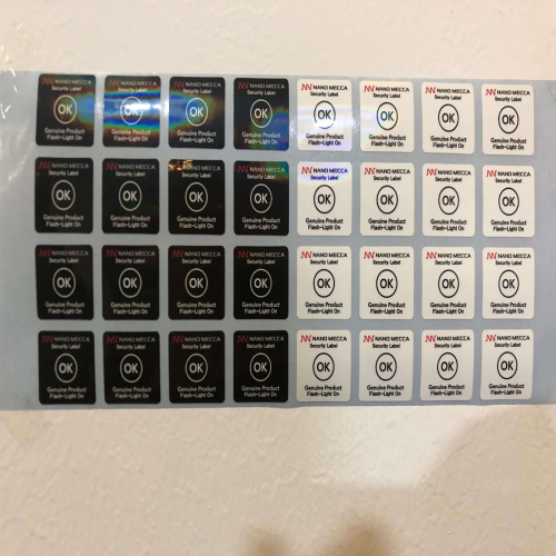 NANO Pattern Security Label - wholesale | Find Korean Labels & Tags ...