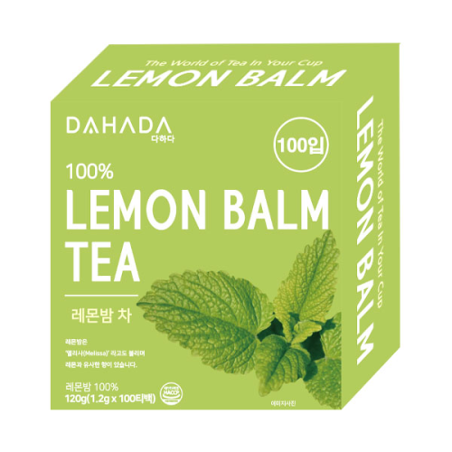 DAHADA Lemon Balm Tea 100T - wholesale | Find Korean Burdock Tea ...