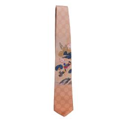 Lotus Silk Necktie Light pink - wholesale | Find Korean Basic Tie ...