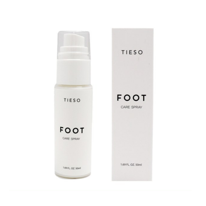 Tieso Foot Care Spray - Foot Smell Remover, Foot Exfoliator 50ml ...