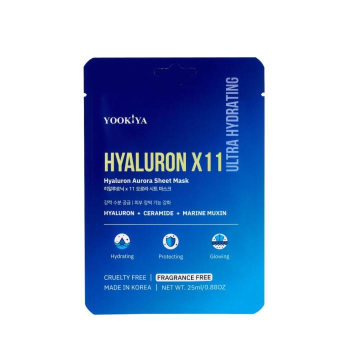 Yookiya Hyaluron x 11 Aurora Sheet Mask - wholesale | Find Korean Face ...