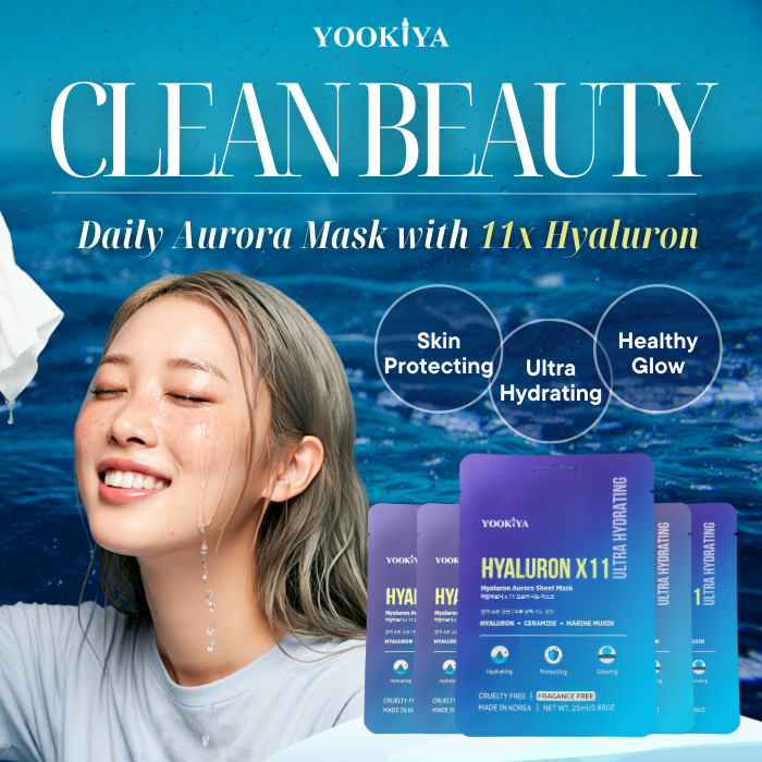 Yookiya Hyaluron x 11 Aurora Sheet Mask - wholesale | Find Korean Face ...
