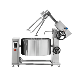 Induction Rotary Stir-Fry Pot Mixer(3-Blade Tilting Type) 240L ...