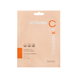 SOQU Vitamin C + E Radiance Mask - wholesale | Find Korean Face Mask ...