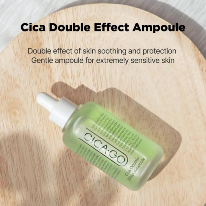 ISOI CICAGO Cica Double Effect Ampoule Korean Skin Care - wholesale ...