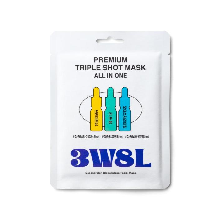 3Words 8Letters Premium Triple Shot Mask All-in-One - wholesale | Find ...