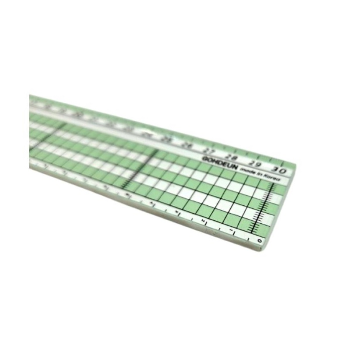 Grid Cutting Ruler (300mm) - wholesale | Find Korean Drafting Rulers ...