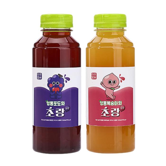 Chorang Narang(Grape,Peach) - wholesale | Find Korean Vinegars ...