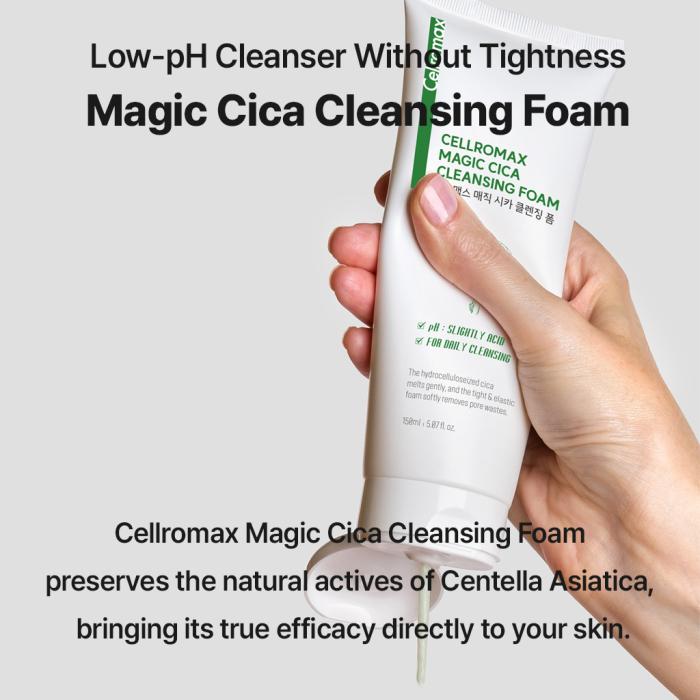[Cellromax]Magic Cica Cleansing foam - wholesale | Find Korean Facial ...