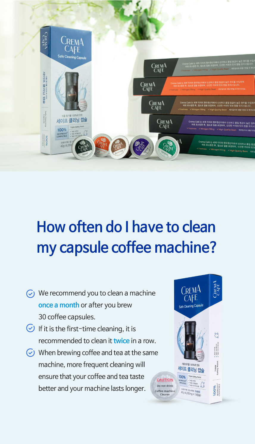 Nespresso Coffee Machine Cleaning Capsule 10p Cleaner - wholesale ...